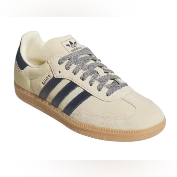 adidas | Shoes | Adidas Originals Mens Samba Og Off White Dark Blue ...